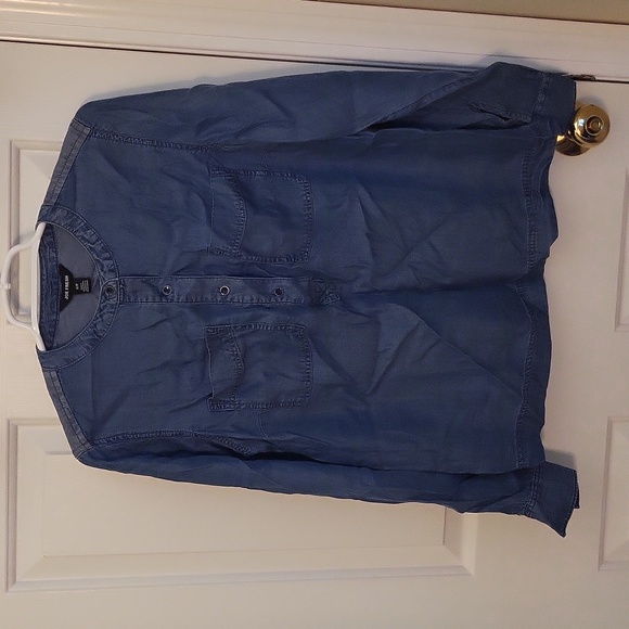 Joe Fresh | Tops | Nwt Joe Fresh Denim Popover Size S | Poshmark